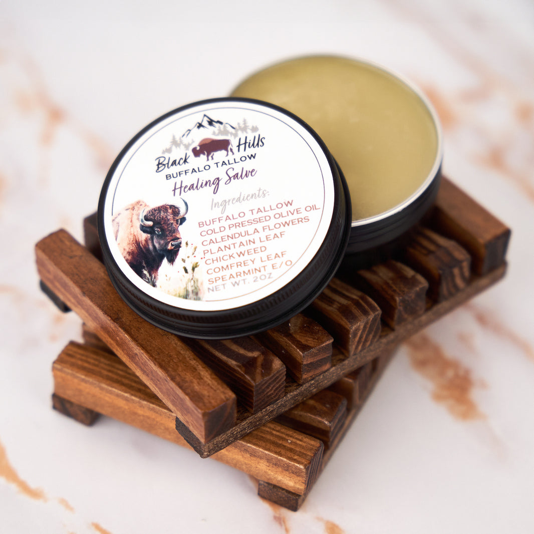 Buffalo Tallow Salves – Black Hills Candle