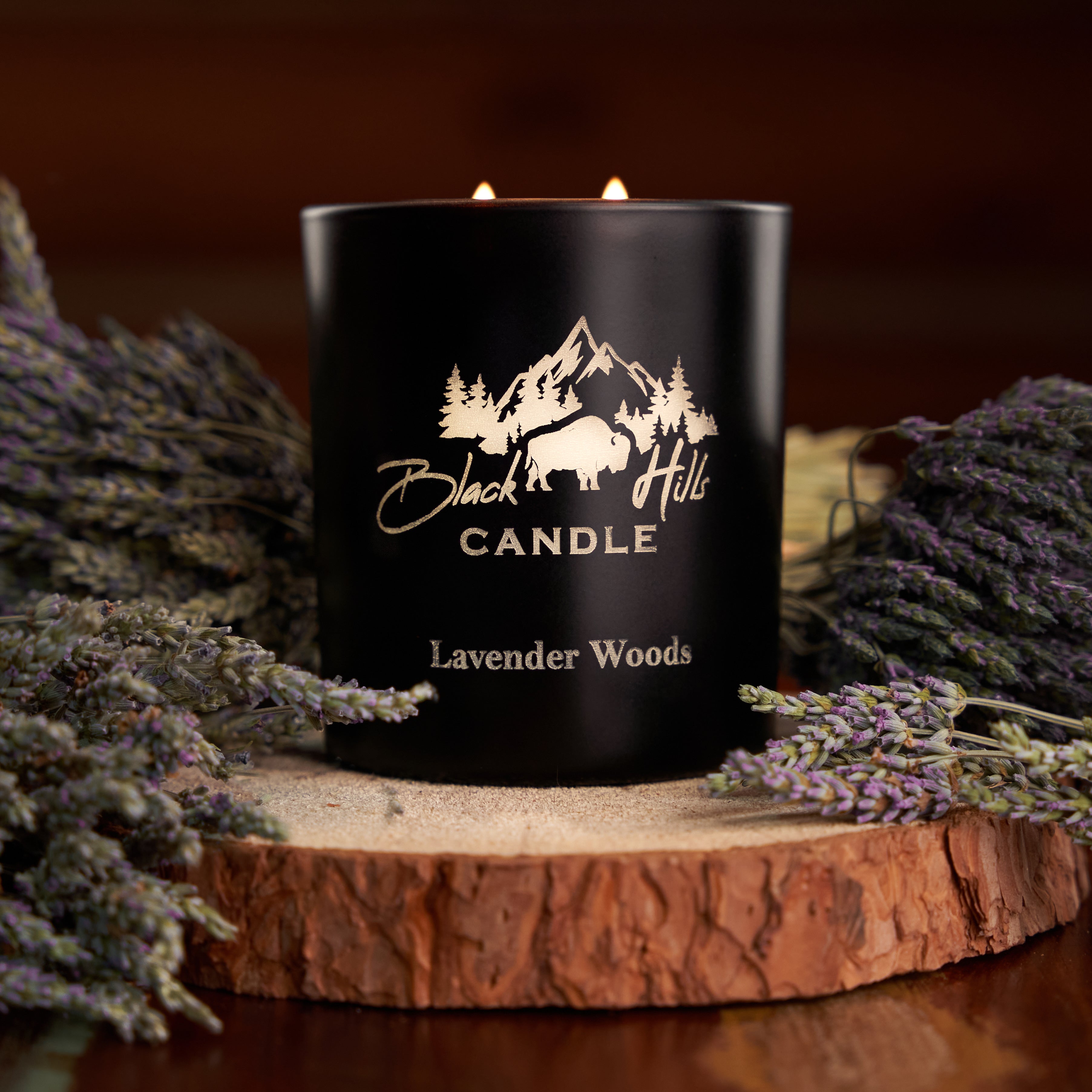 Lavender Woods Clean-Burning Candle – Black Hills Candle