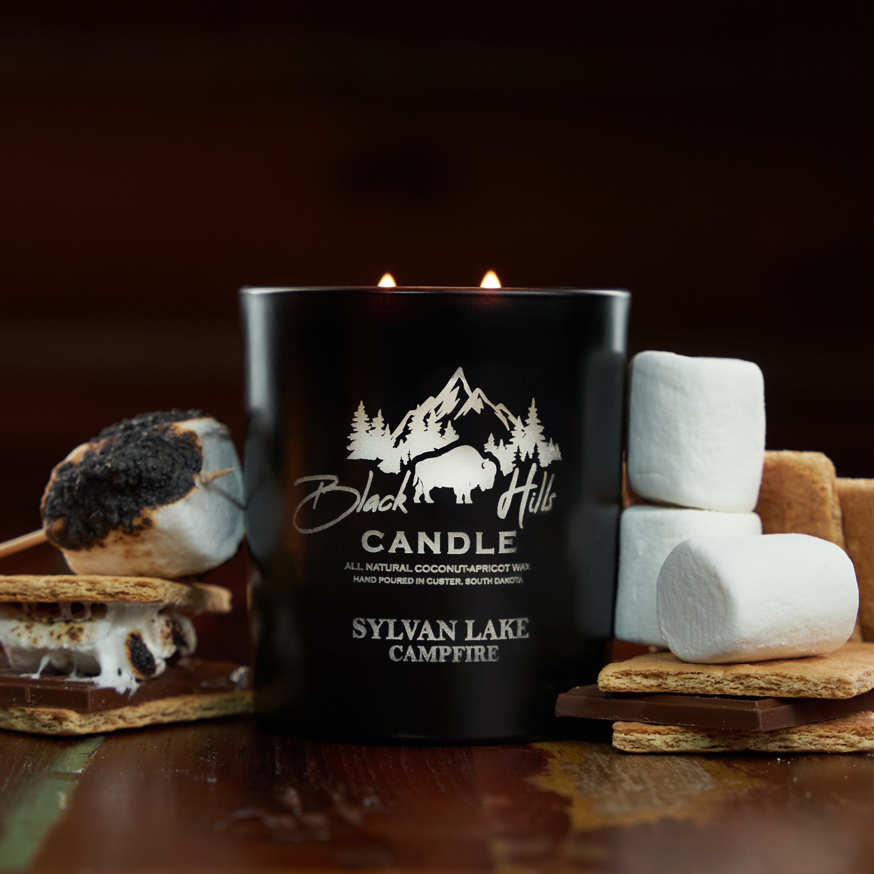 Sylvan Lake Campfire Clean-Burning Candle – Black Hills Candle